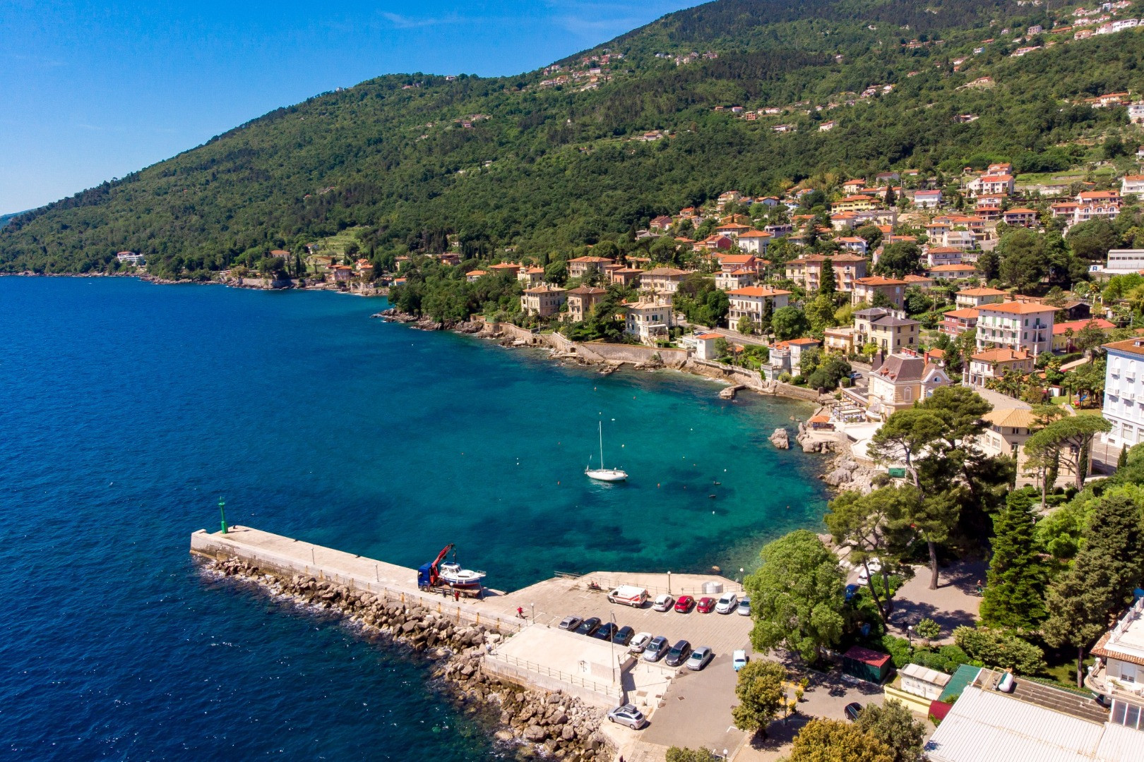 Opatija riviera und Lovran | Plage Lovran Residence